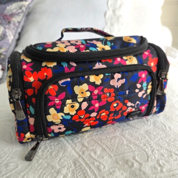 lug | Bags | Nwot Lug Mini Trolley Wildflower Black | Poshmark